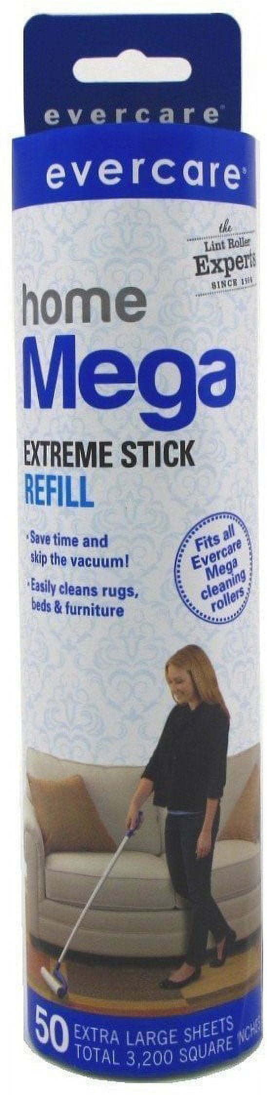 Evercare Mega Cleaning Roller Refill 50 sheets (Pack of 4) - Walmart.com