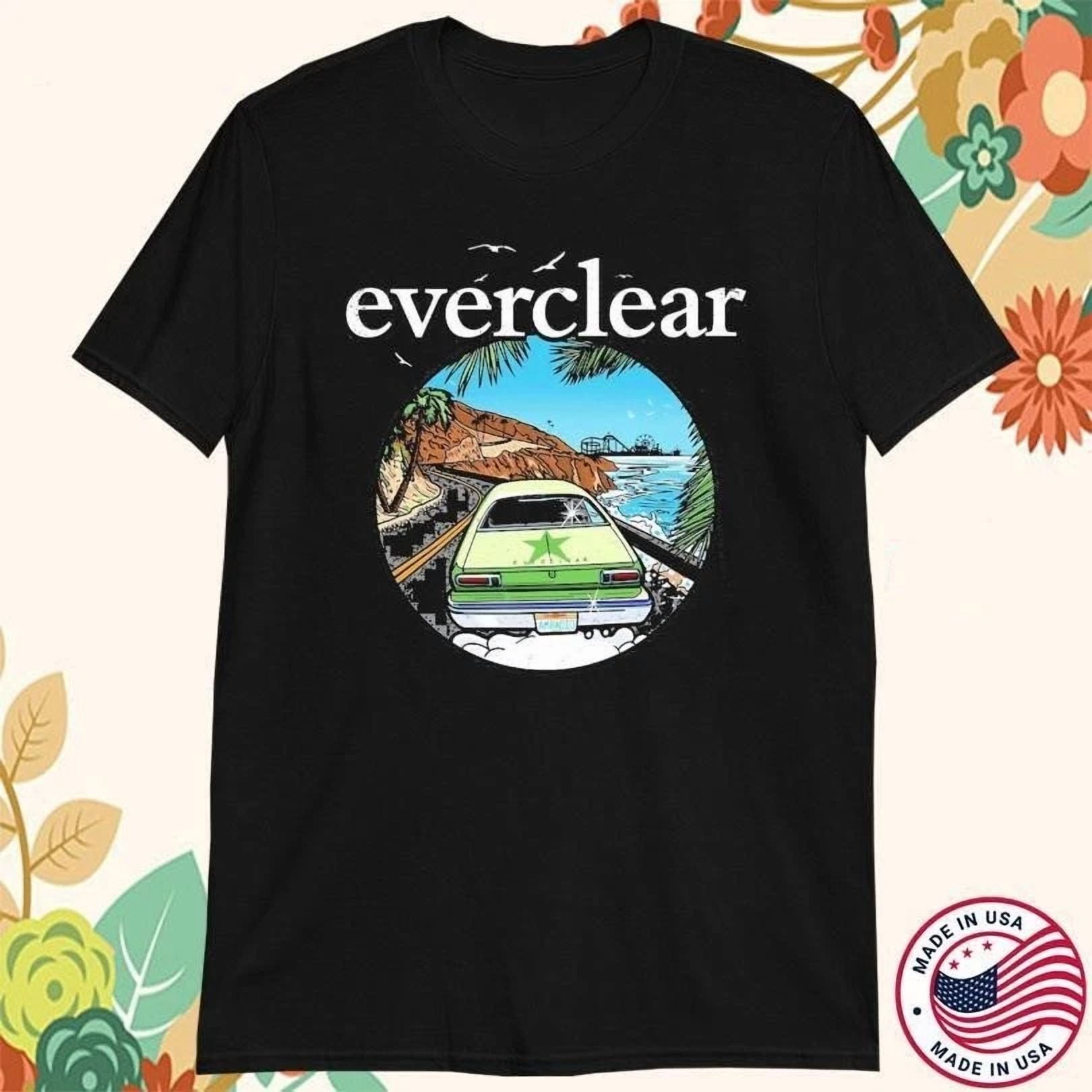 Everclear 30th Anniversary Tour Heavy Cotton Black T Shirt Full Size ...