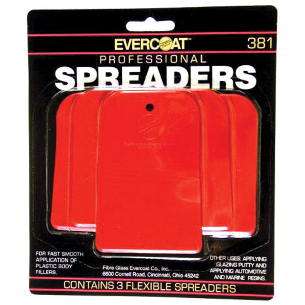Evercoat 100381 Spreaders Kit - 3 Pack - Walmart Business Supplies