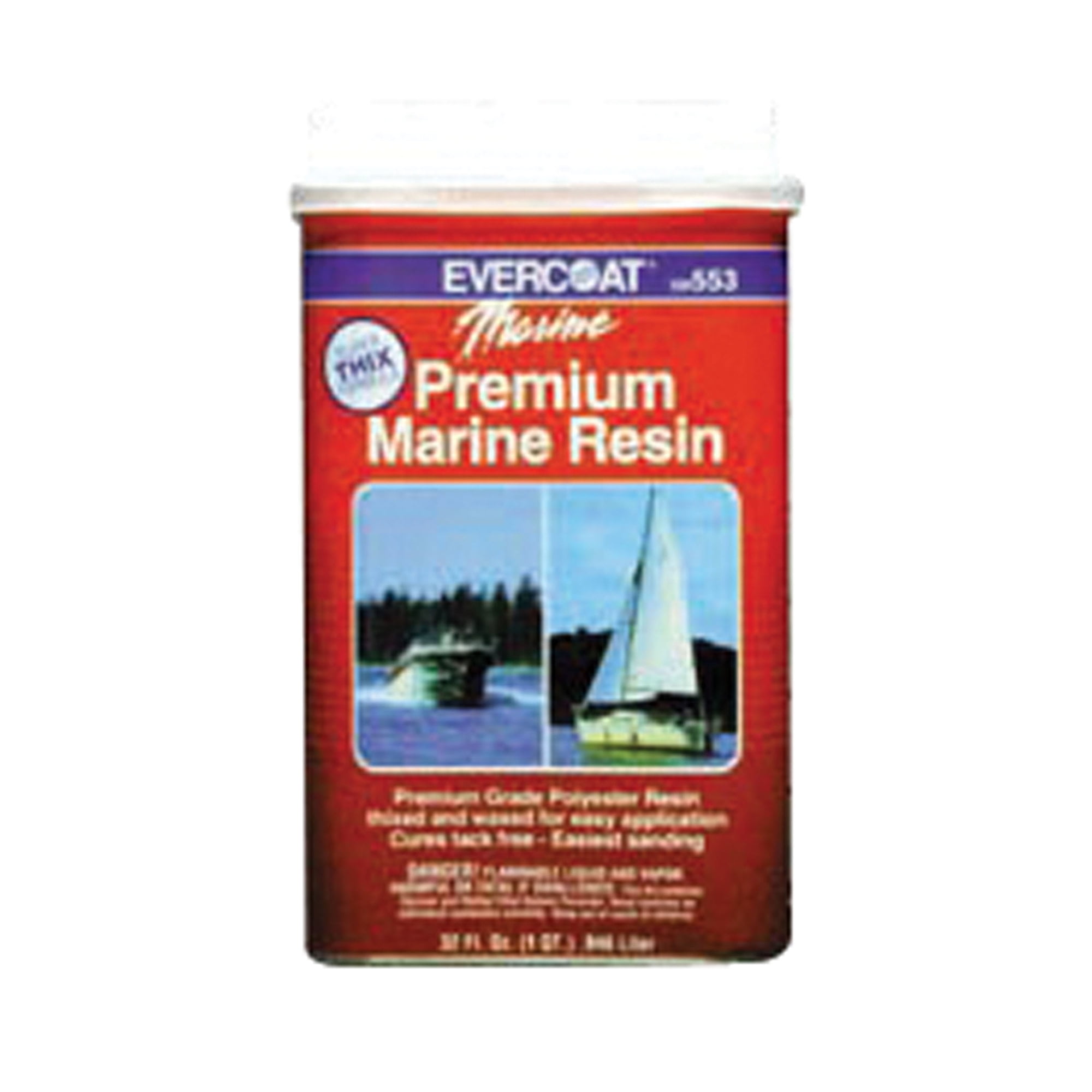Evercoat 100553 Premium Marine Resin - Quart - Walmart.com