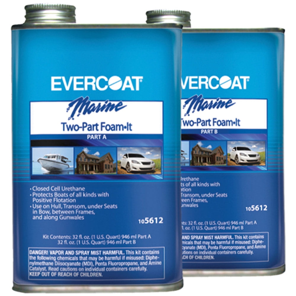 Evercoat 105612 Two-Part Pourable Foam-It - Half Gallon - Walmart.com