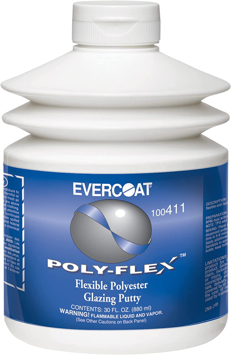 Evercoat Poly-Flex Flexible Polyester Glazing Putty for Spot Filling ...