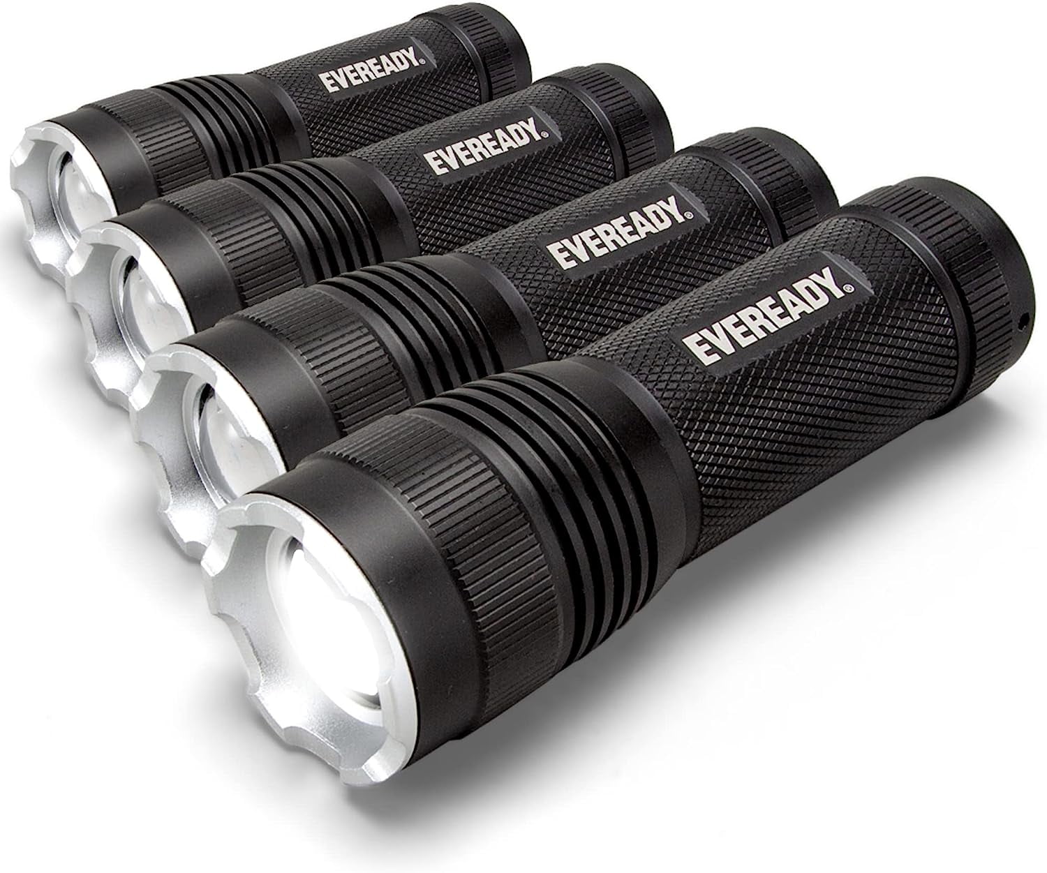 Eveready LED 300 Lumens Flashlights, 4 Pack - Walmart.com