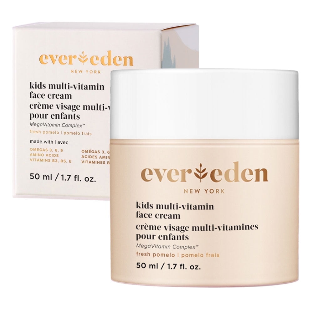 Evereden Kids Face Cream: Fresh Pomelo, 1.7 oz. | Non-toxic and Natural ...
