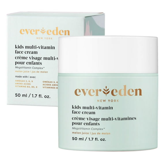 Evereden Kids Face Cream, Ultra-Moisturizing, Non-Toxic, Niacinamide ...