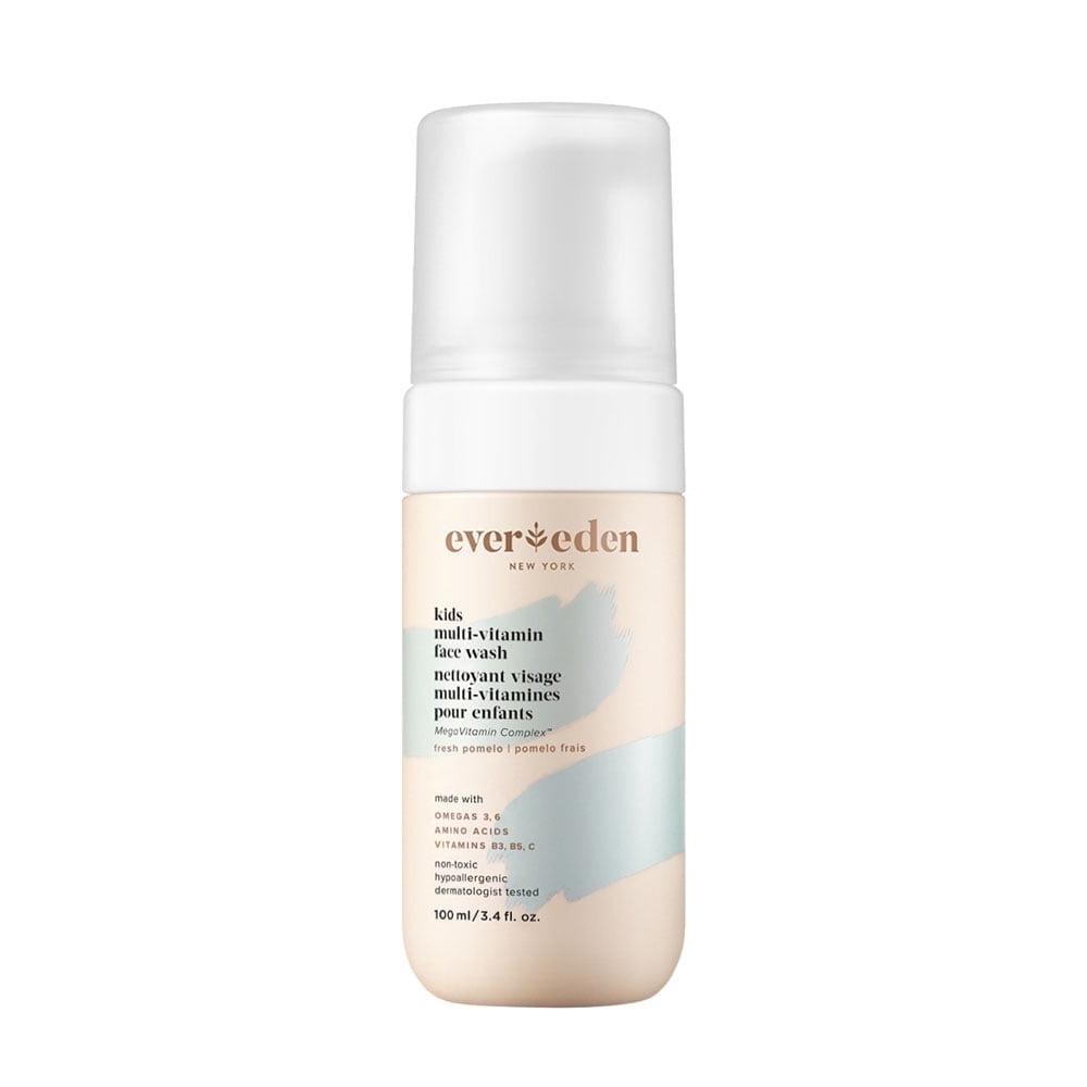 Evereden Kids Face Wash: Fresh Pomelo, 3.4 fl oz. | Non-toxic Skin Care ...