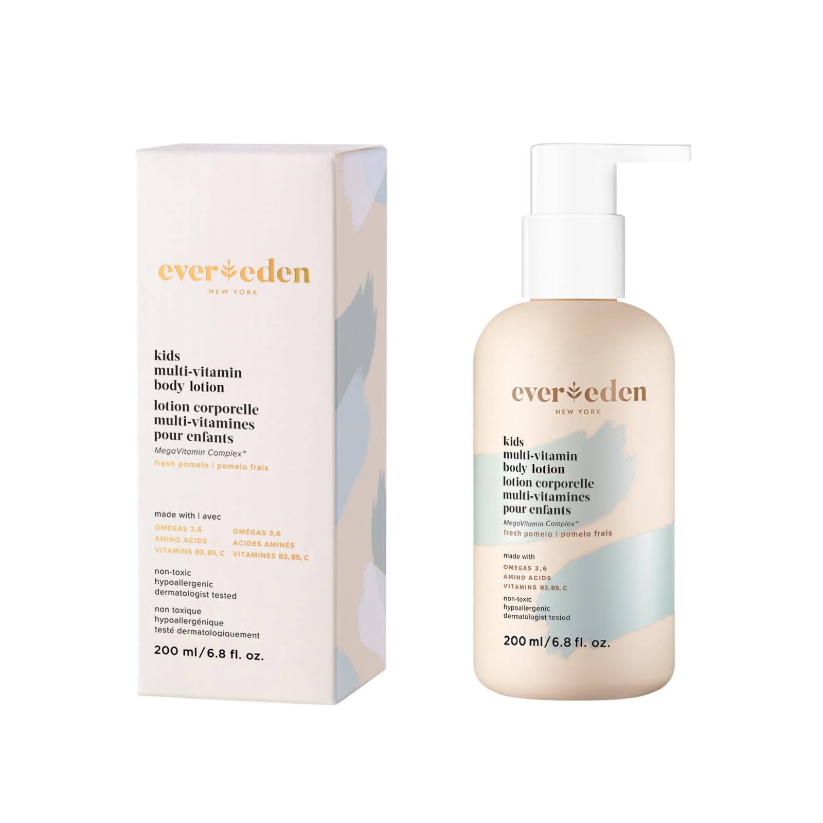 Evereden Kids Multi-Vitamin Body Lotion (6.8 fl.oz., Fresh Pomelo ...