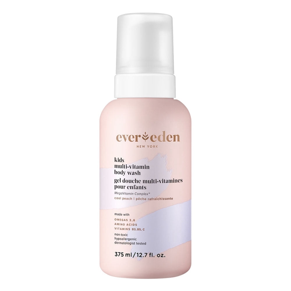 Evereden Multi-Vitamin Kids Body Wash (12.7 fl.oz., Cool Peach): Kids ...