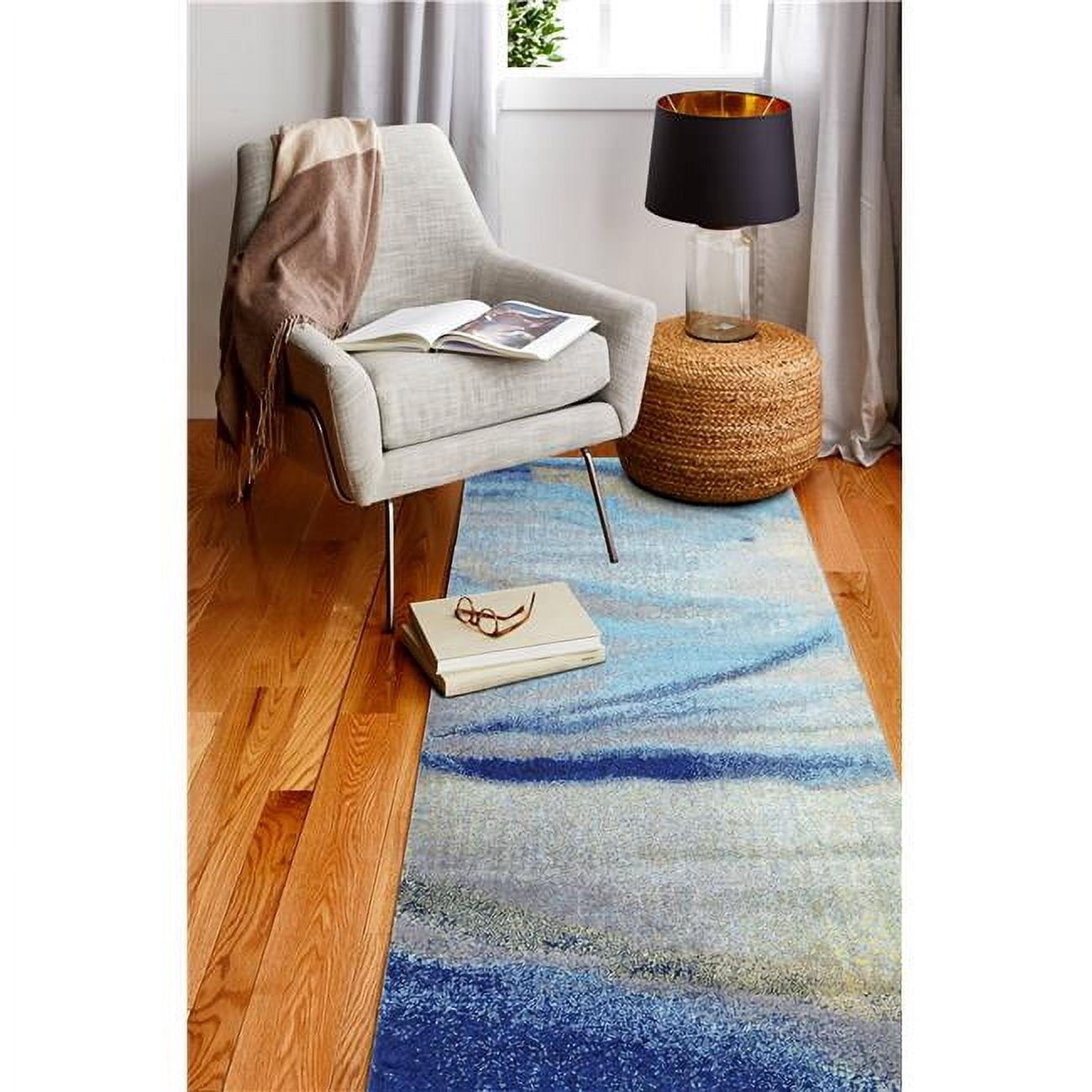 Everek Collection Transitional Polypropylene Machine Made Area Rug ...