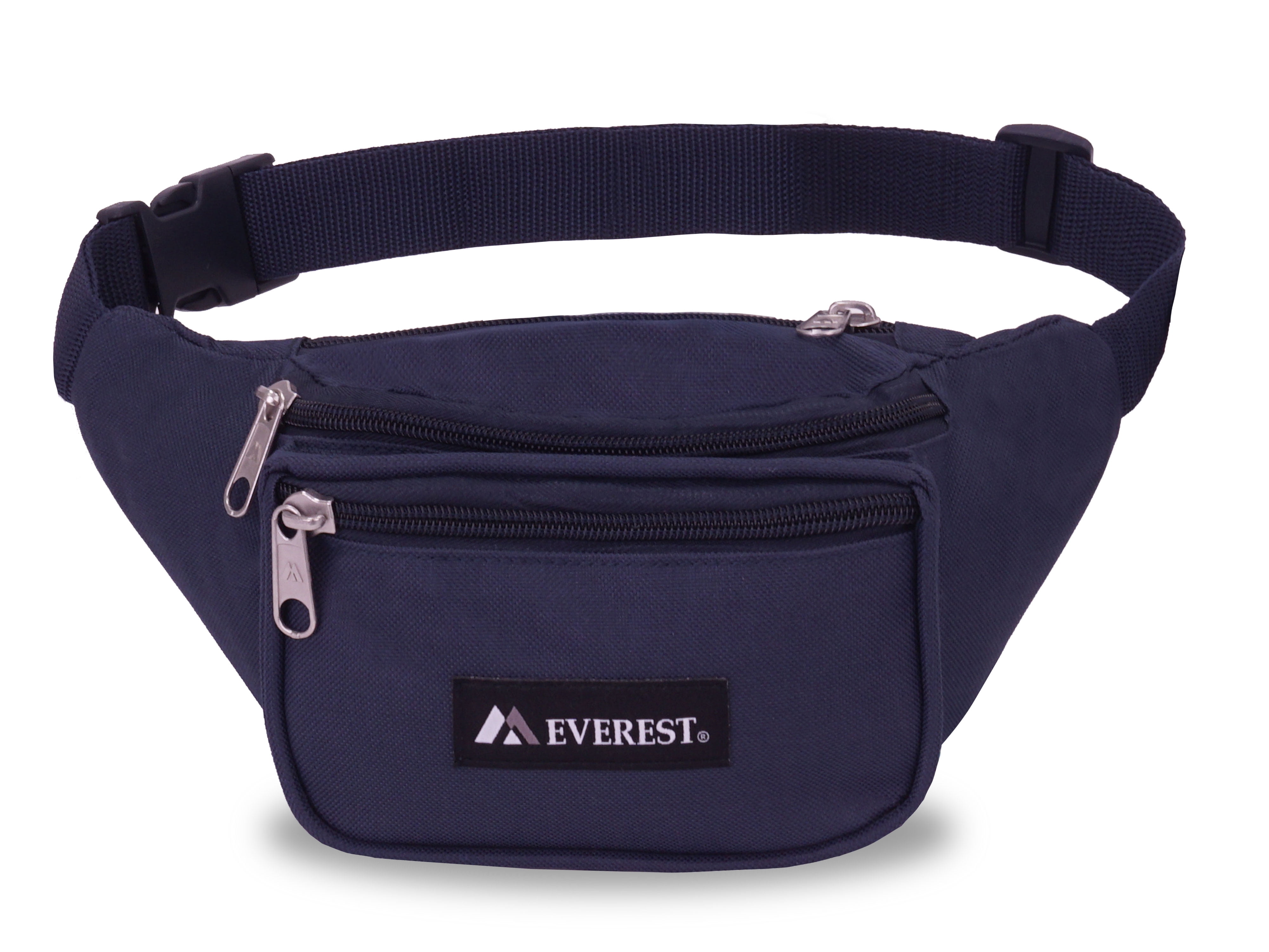 Everest 11.5" Signature Waist Pack - Standard, Navy All Ages, Unisex ...