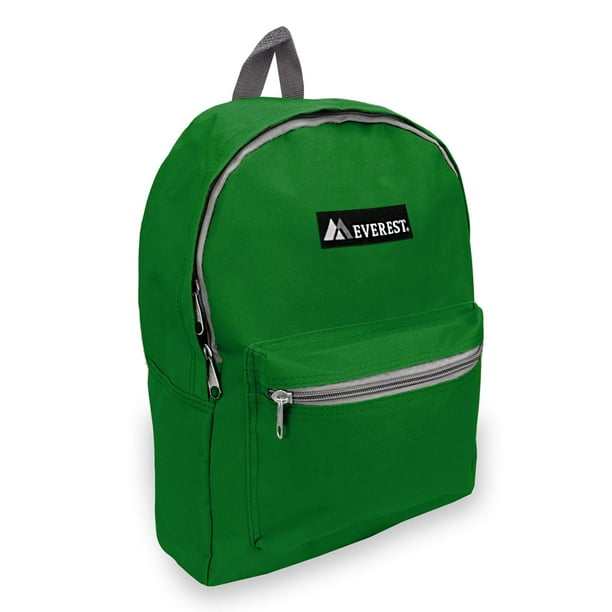 Everest 15" Basic Backpack, Emerald Green All Ages, Unisex 1045K-EMGRN ...