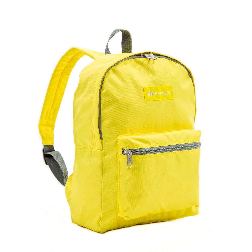Everest 15" Basic Backpack, Lemon All Ages, Unisex 1045K-LEMON, Carrier ...