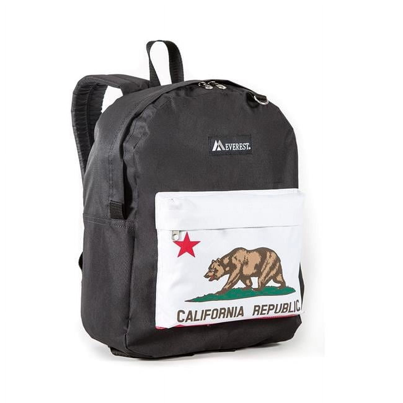 Everest 16.5" Classic Pattern Backpack, Bear All Ages, Unisex 2045P-BEAR, Carrier and Shoulder ...