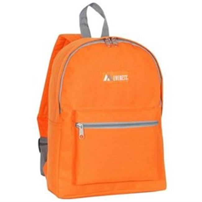Everest Basic Backpack - Orange - Walmart.com