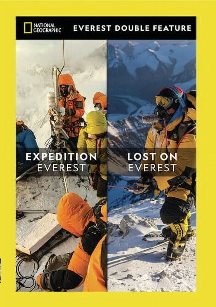 Everest Double Feature: Lost On Everest And Expedition Everest (DVD), National Geographic, Drama ...