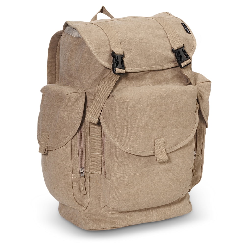 Everest Large Canvas Backpack 19.5x 12.5x 7 - Walmart.com