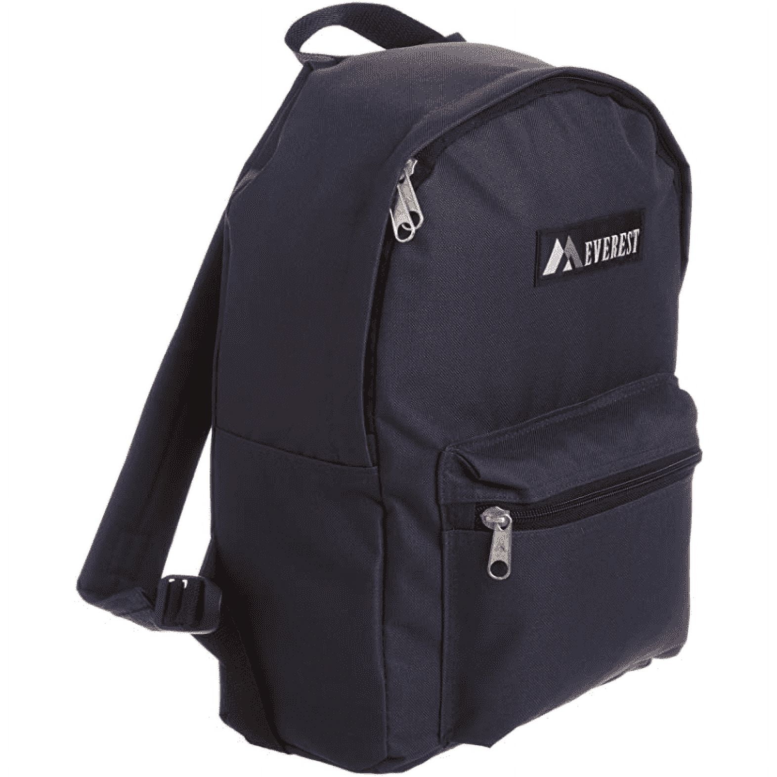 Everest Medium Basic Backpack, Navy - Walmart.com