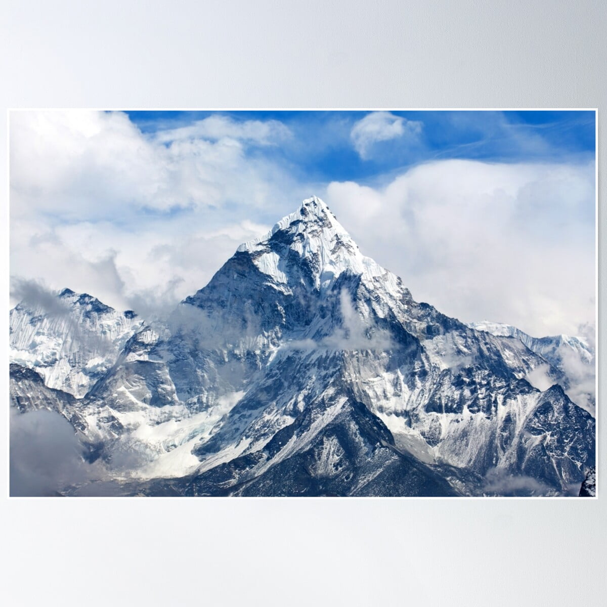 Everest Poster Wall Art, Modern Wall Decor For Living Room Bedroom ...
