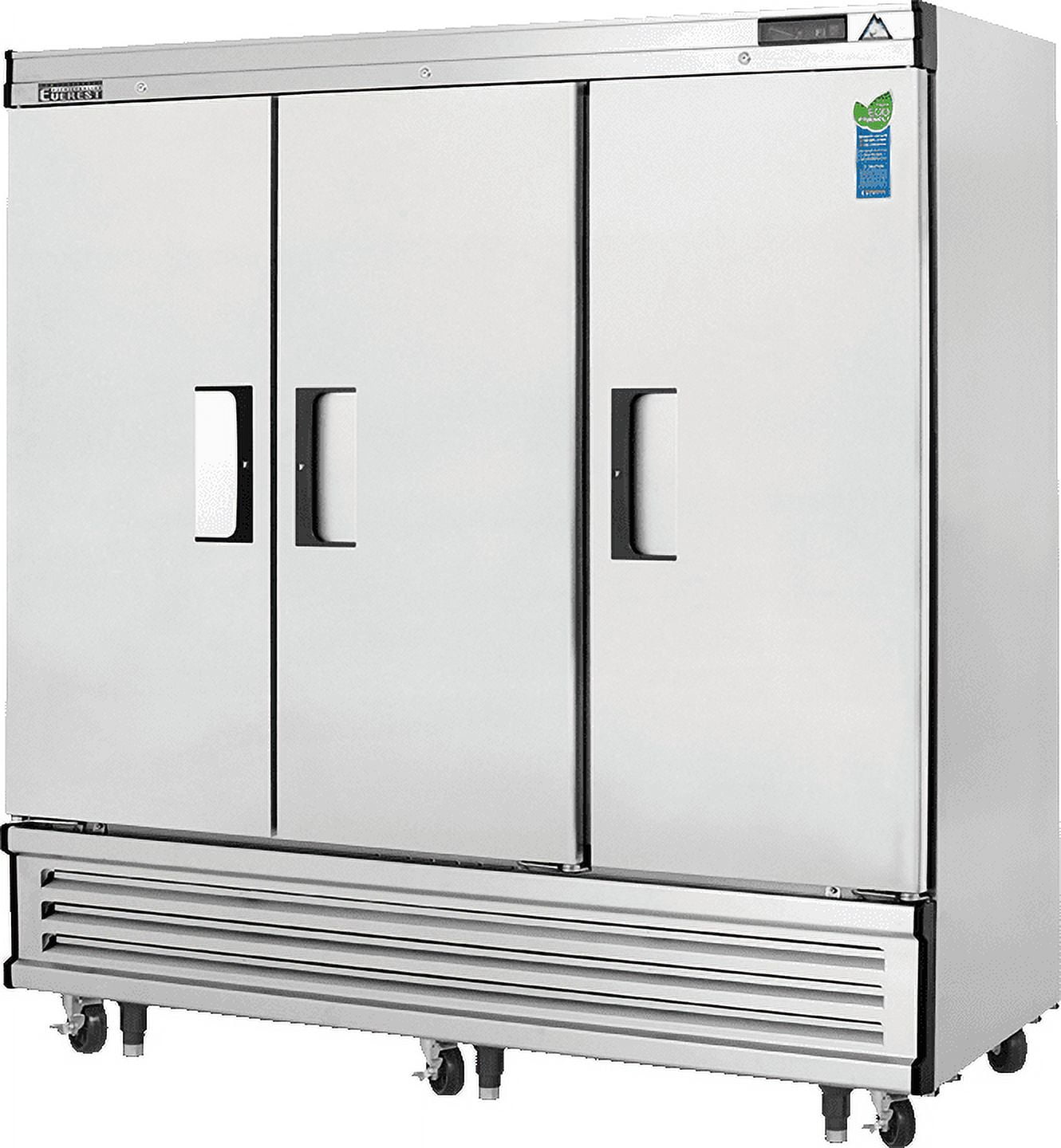 Everest Refrigeration EBF3 Reach-in Freezer 3 Solid Doors, 115v, NSF - 71 cu. ft. - Walmart.com