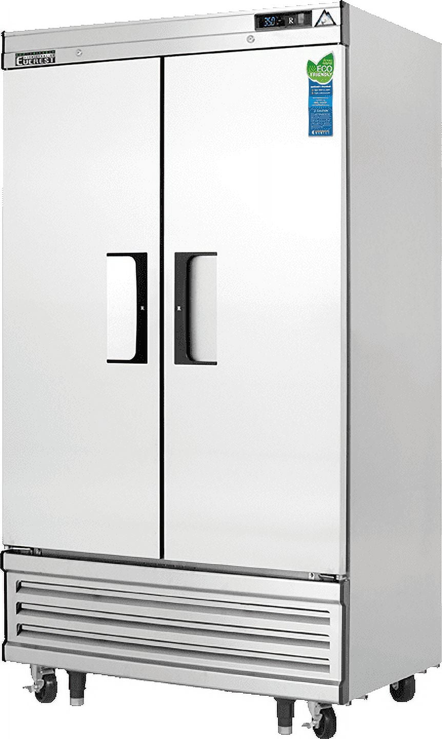 Everest Refrigeration EBNR2 Reach-in Refrigerator 2 Solid Doors, 115v ...