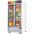 Everest Refrigeration EMGF36 Merchandising Freezer 2 Glass Doors, 115v ...