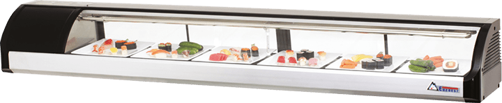 Everest Refrigeration ESC83L Countertop Refrigerated Display Left ...