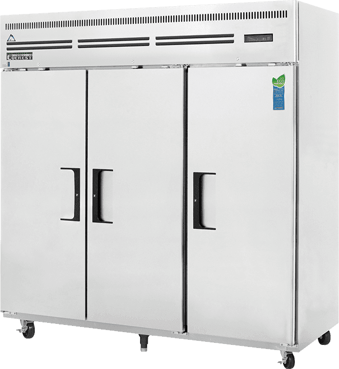 Everest Refrigeration ESF3 Reach-in Freezer 3 Solid Doors, 115v, NSF ...