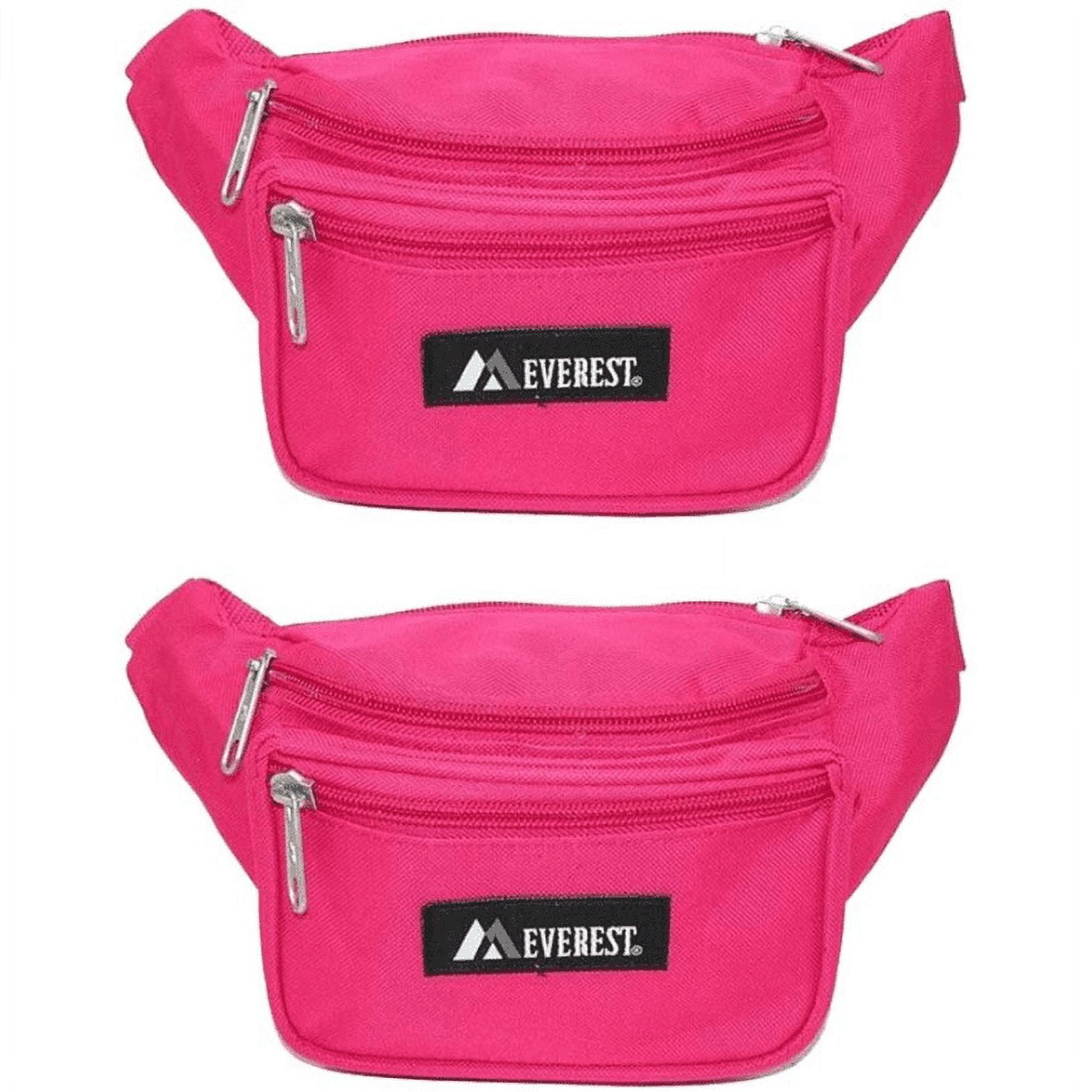 Everest Signature Fanny Pack - Hot Pink (Set of 2) - Walmart.com