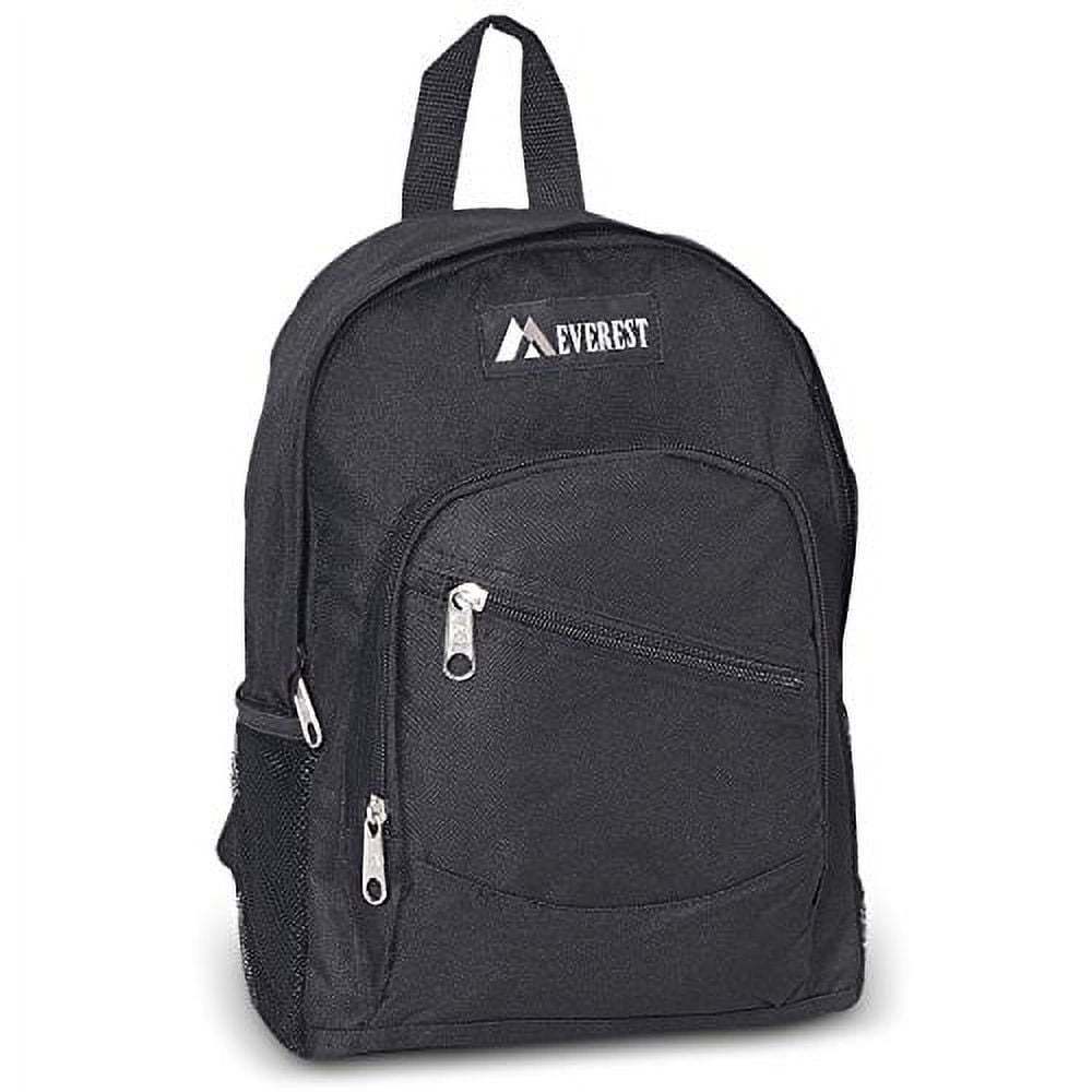 Everest Slant Backpack (One Size, Black/Black) - Walmart.com