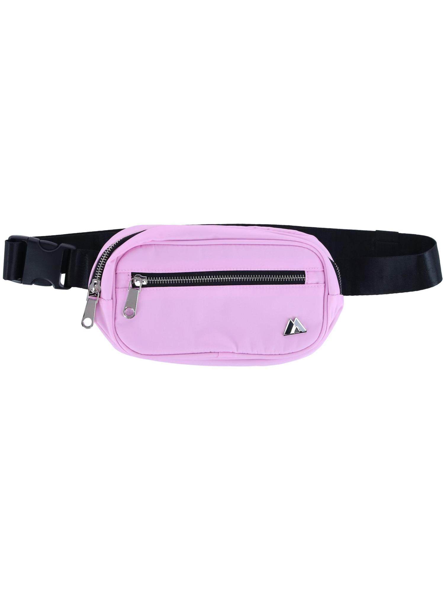 Everest Sleek Front Zipper Belt Bag - Walmart.com