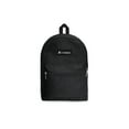 Everest Unisex Basic 15" Backpack, Black - Walmart.com