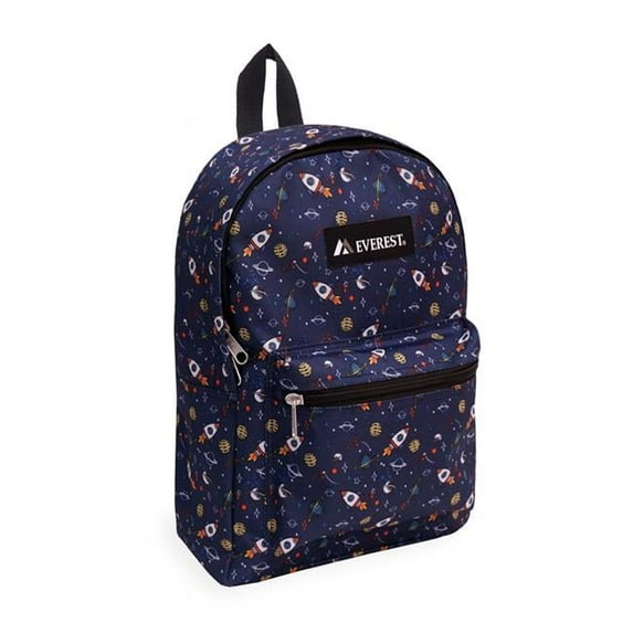 Everest Unisex Basic 15" Backpack, Space Pattern - Walmart.com
