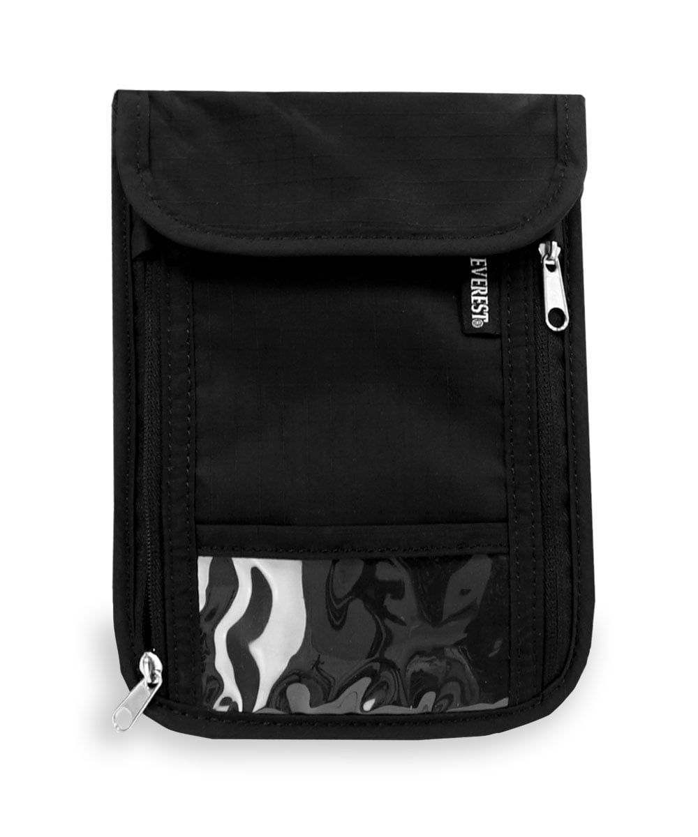 Everest Unisex Neck Pouch Black - Walmart.com