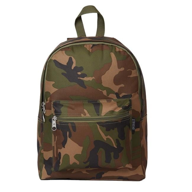Everest Woodland Camo Basic Backpack - Walmart.com