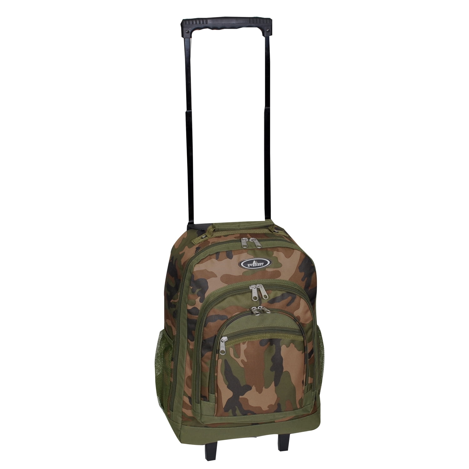 Everest Woodland Camo Wheeled Backpack 18 x 13.5 x 7.5 - Walmart.com