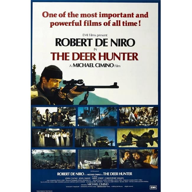 Everett Collection The Deer Hunter British Poster Robert De Niro Top ...