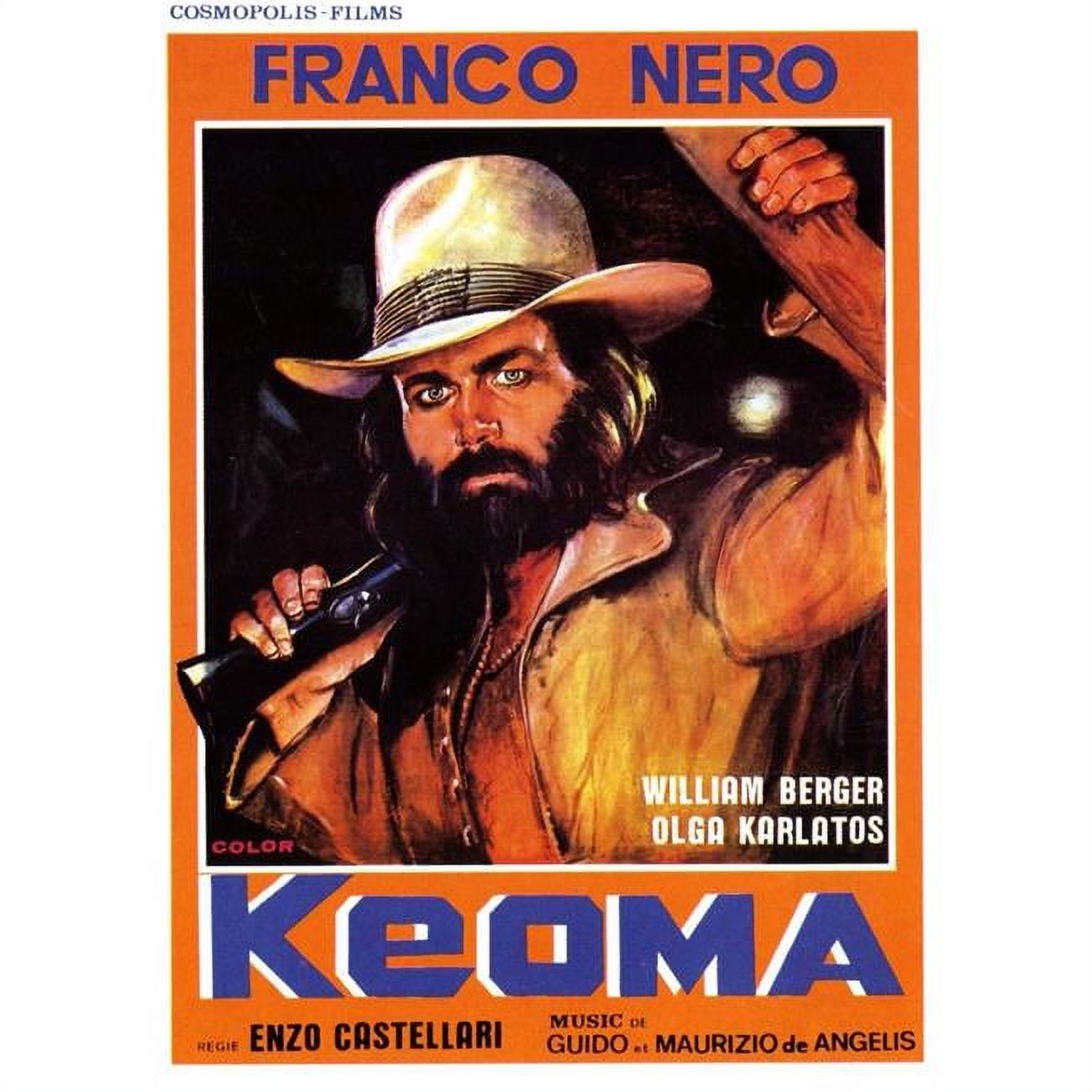 Keoma (Aka Django Rides Again Django'S Great Return Aka Desperado) Italian Poster Art Franco ...