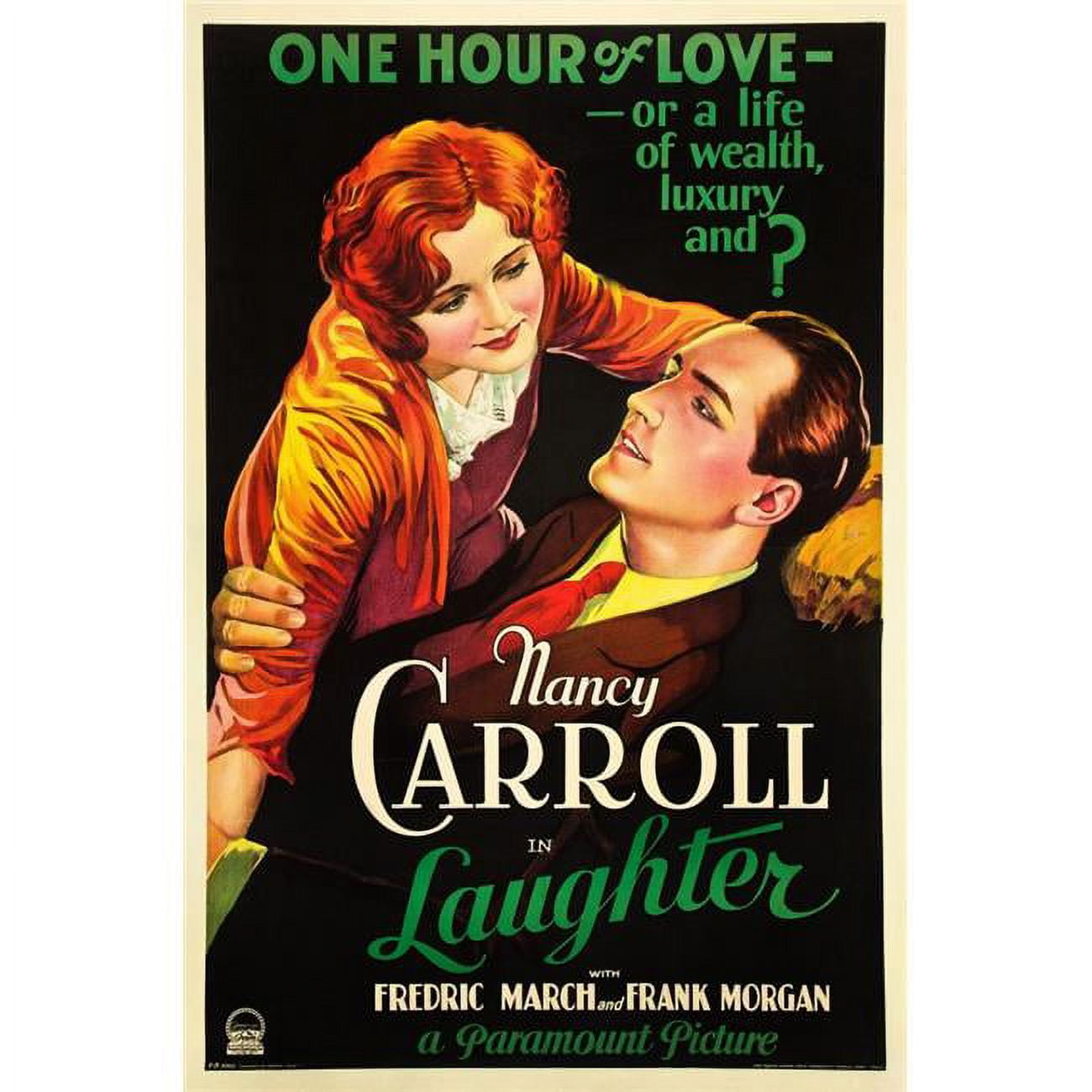 Everett Collection Laughter US Poster Art From Left - Nancy Carroll ...
