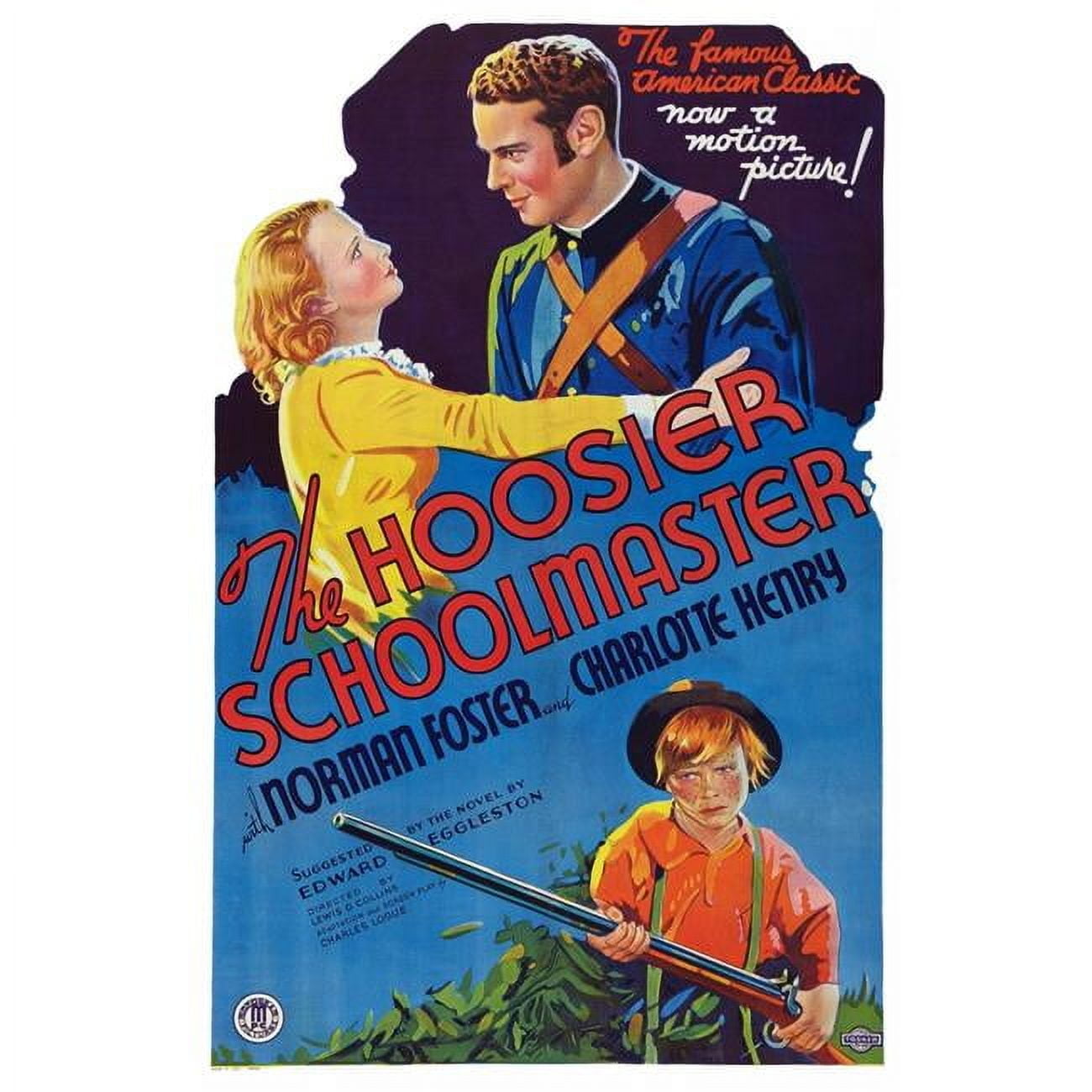 Everett Collection The Hoosier Schoolmaster Charlotte Henry Norman Foster Tommy Bupp 1935 Movie ...