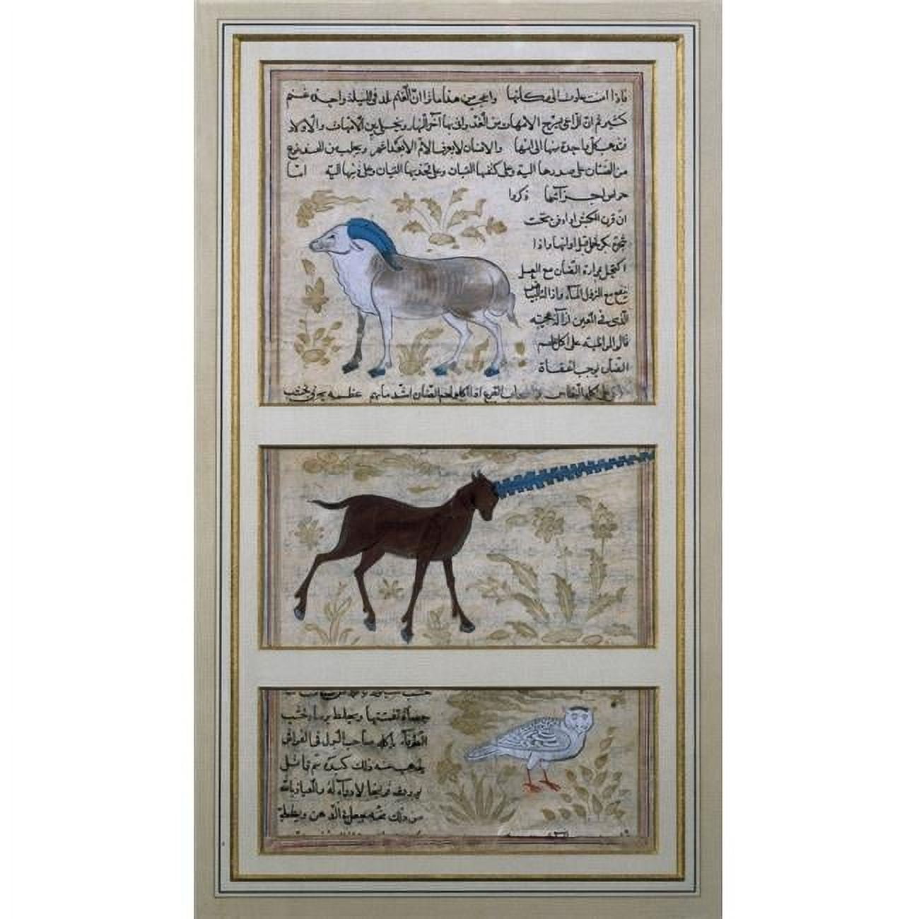 Everett Collection The Three Symbolic Animals of Alchemy. Islamic Art ...