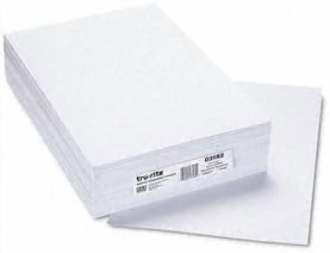 Everett Pad & Paper White Sulphite Drawing Paper, 80 Lb., 12" x 18 ...
