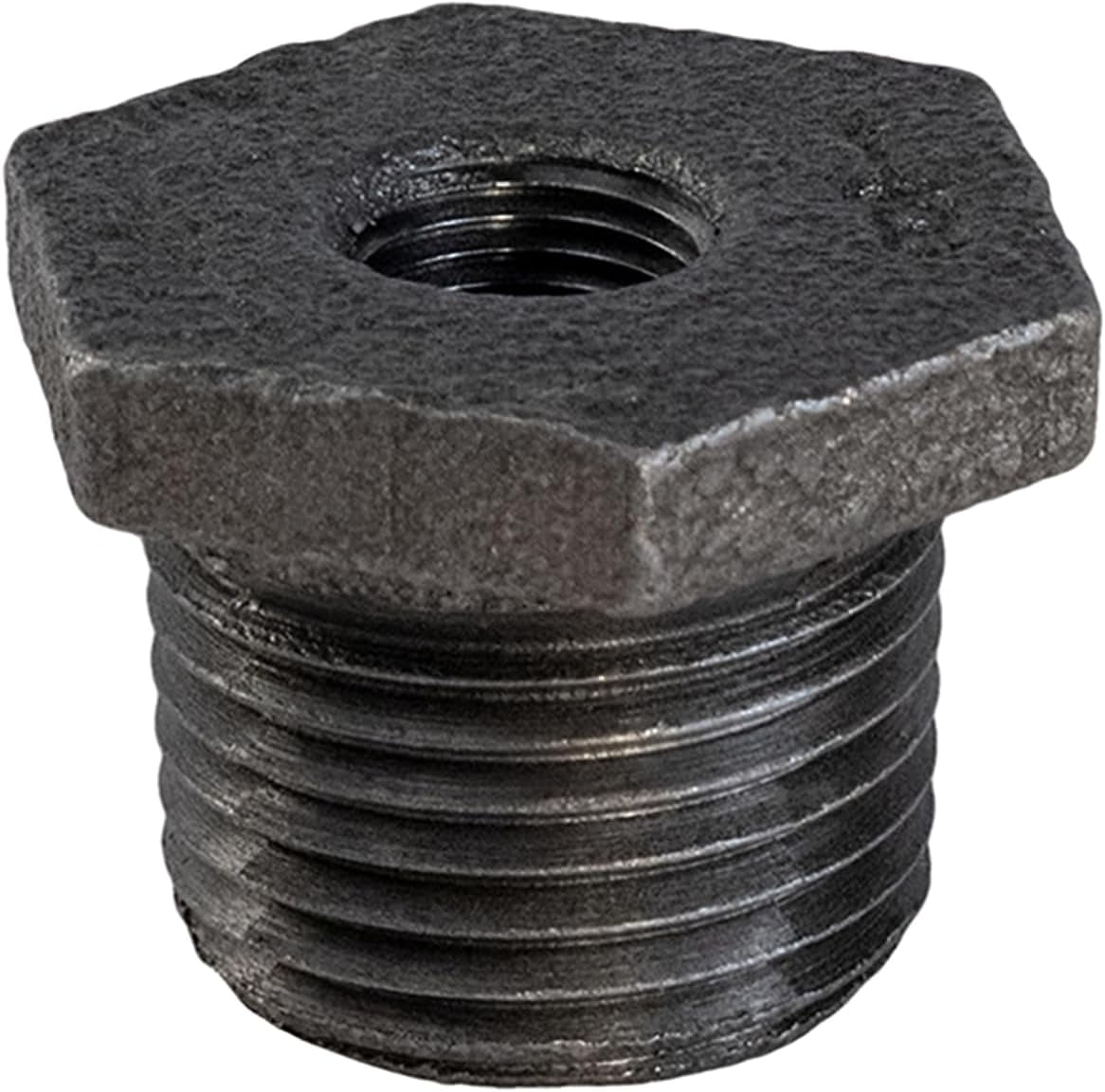 Everflow Supplies BMBU3121 3-1/2" x 3" Black Malleable Iron Bushing ...