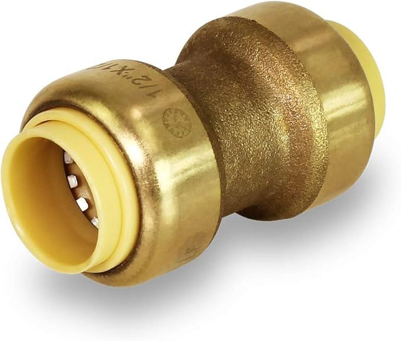 Everflow Supplies Pushlock UPSC12 1/2 Inch Long Push X Push Coupling for Push-Fit Fittings, Made ...