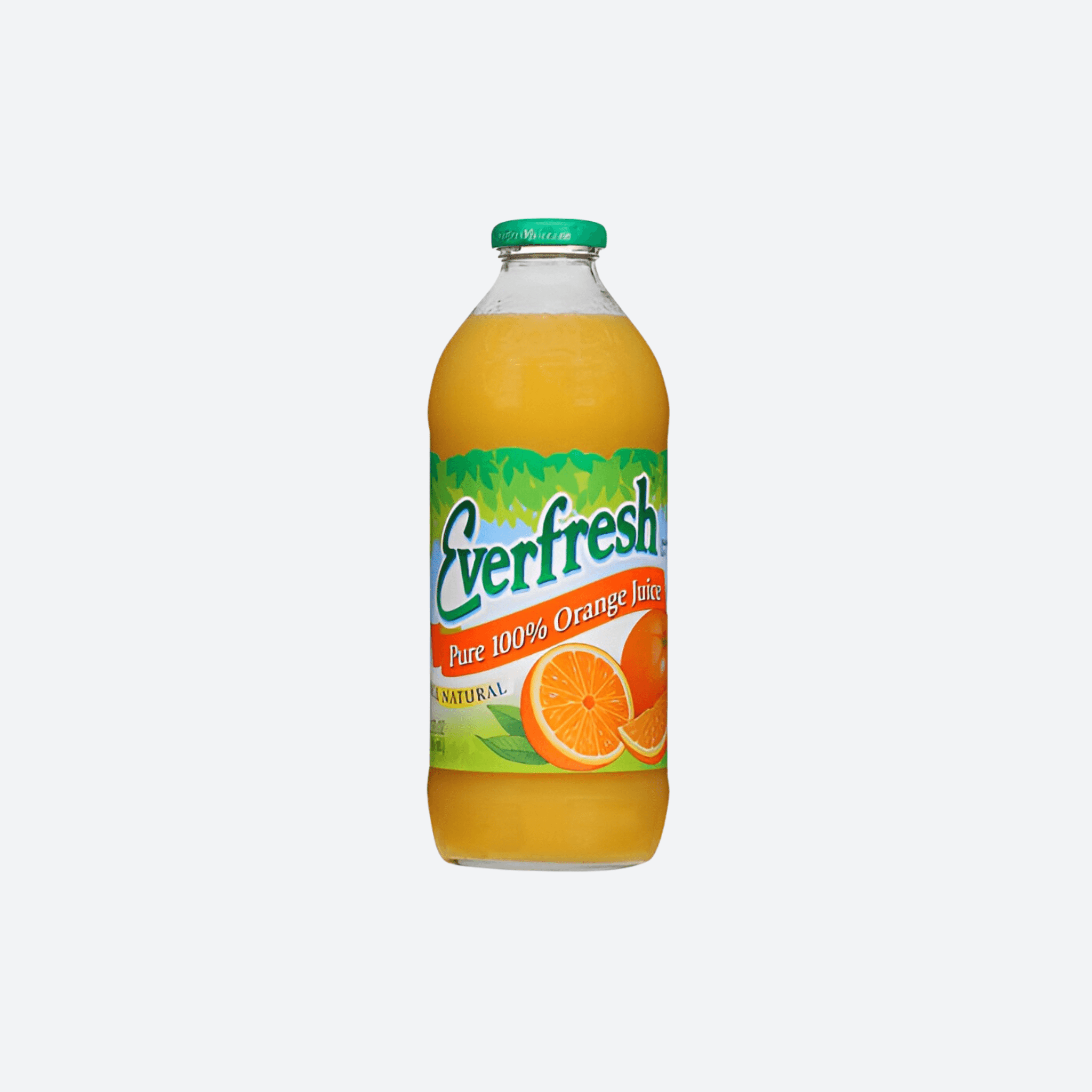Everfresh 100% Orange Juice-16 Oz-Pure Refreshment in Every Sip Of ...