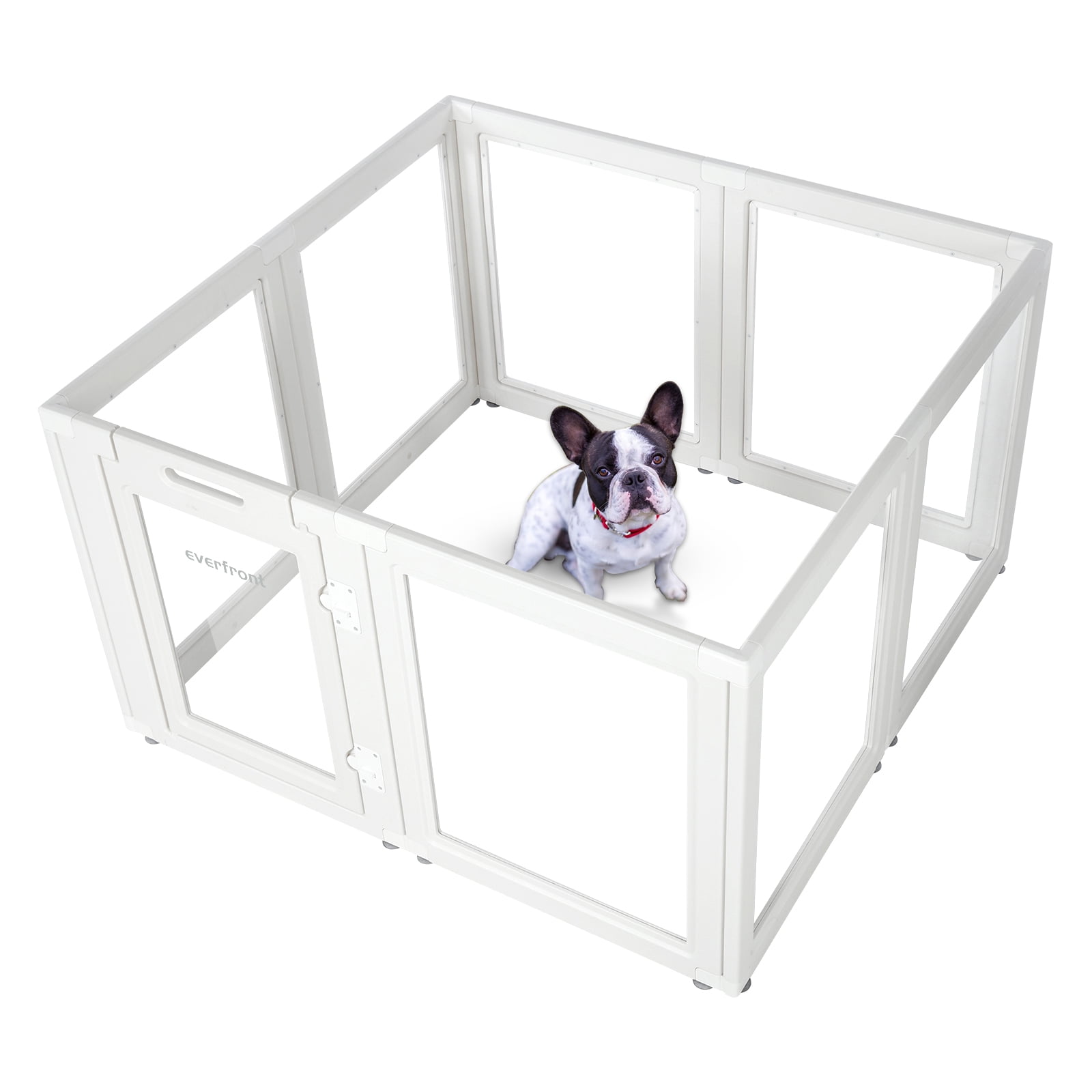 Everfront Clear Acrylic Plastic Dog Playpen Indoor,for Puppy Cat Rabbit ...