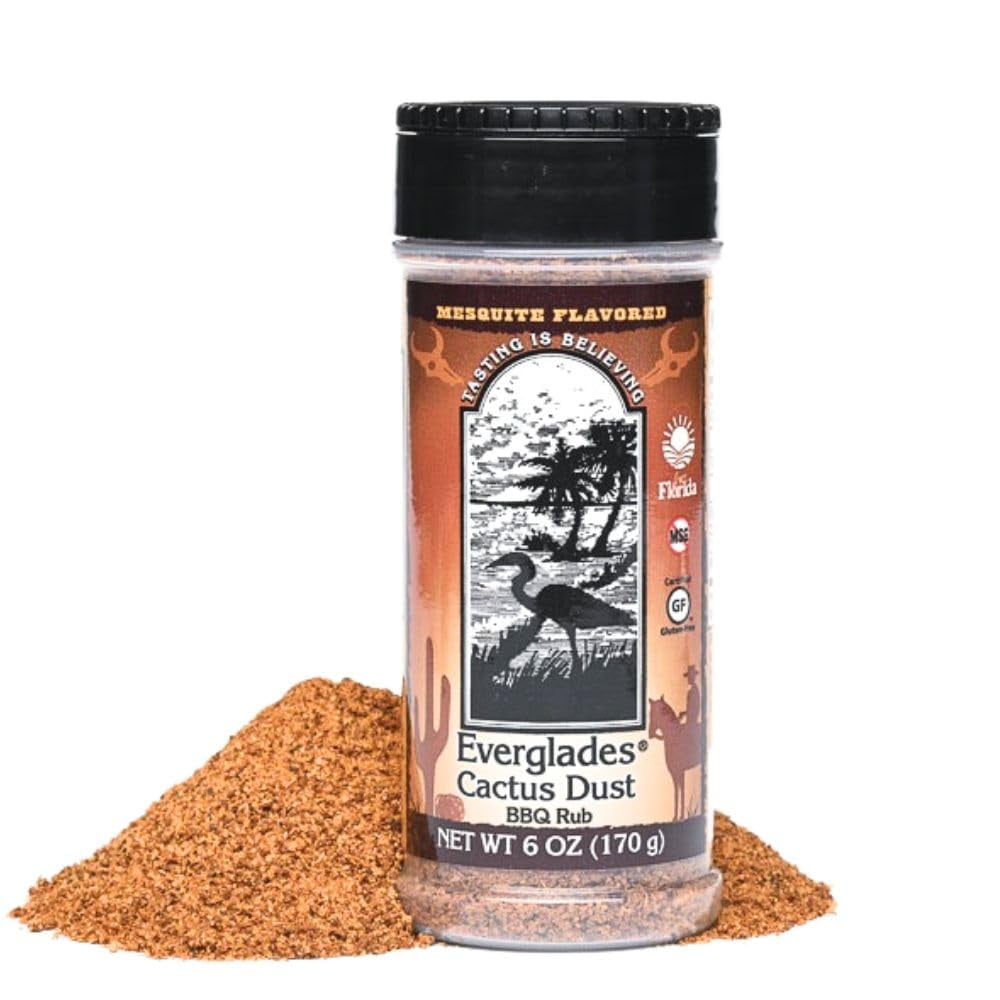 Everglades Cactus Dust BBQ MFF30 Rub Seasoning - Mesquite for Ribs ...