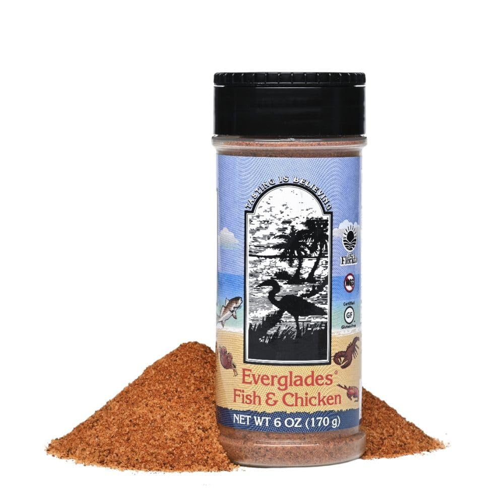 Everglades Fish & Chicken Seasoning MDA05 For Shrimp, Fish, Crab ...