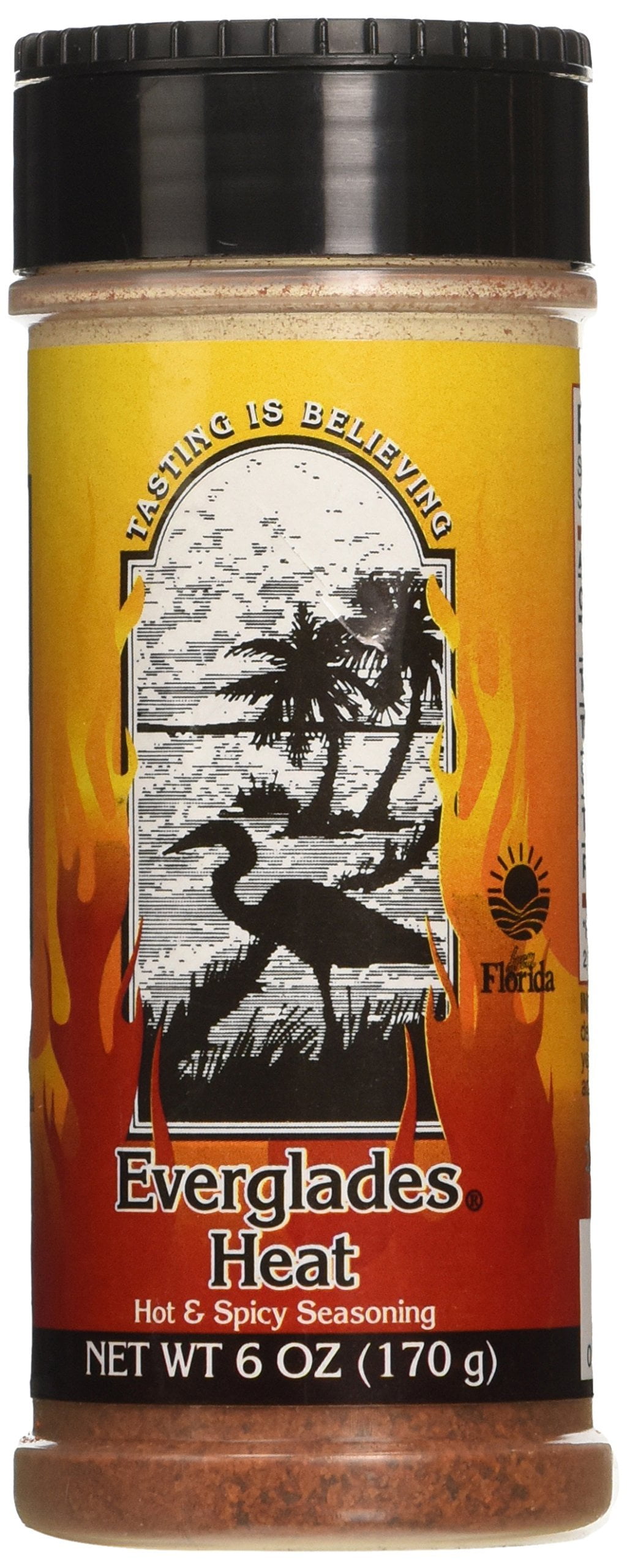 Everglades Dry Spice Hot & Spicy Seasoning, Heat Level Adjustable ...