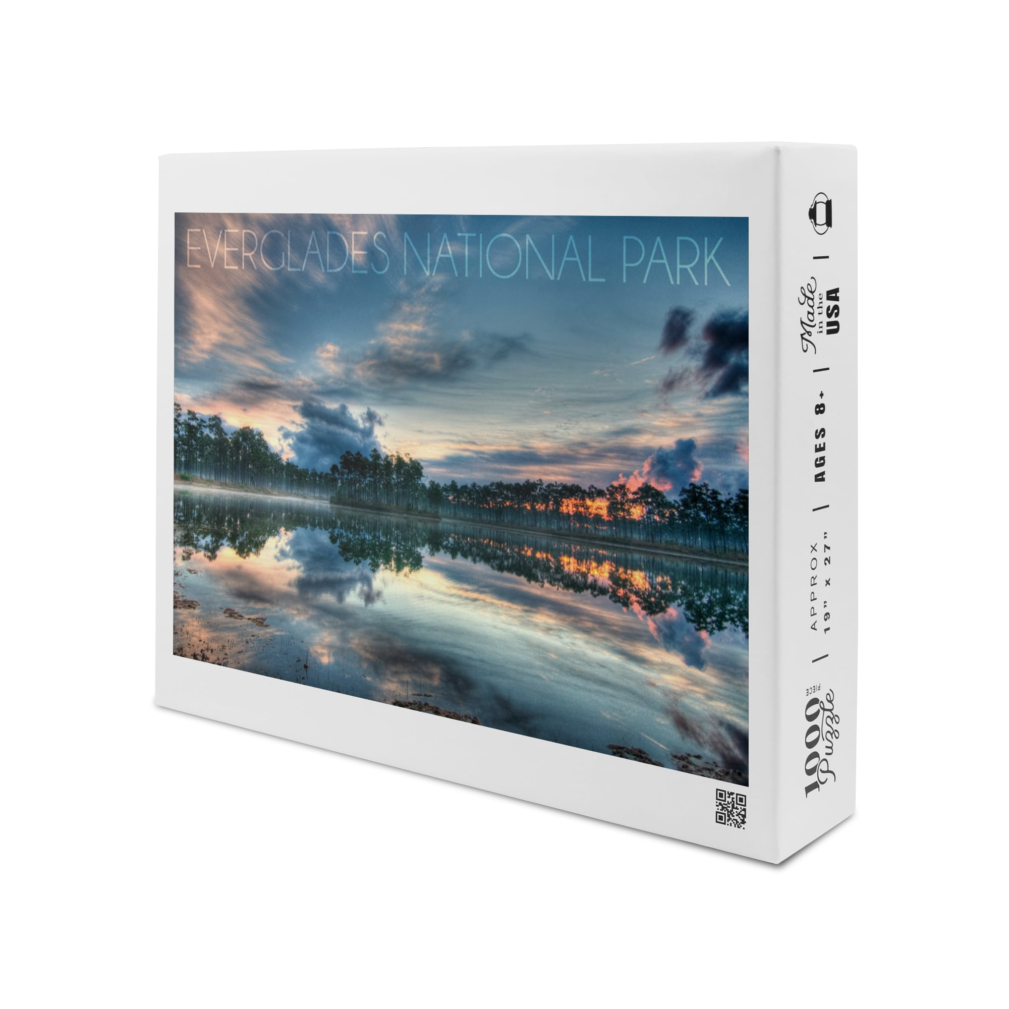 Everglades National Park, Florida, Orange Sky and Water (1000 Piece ...