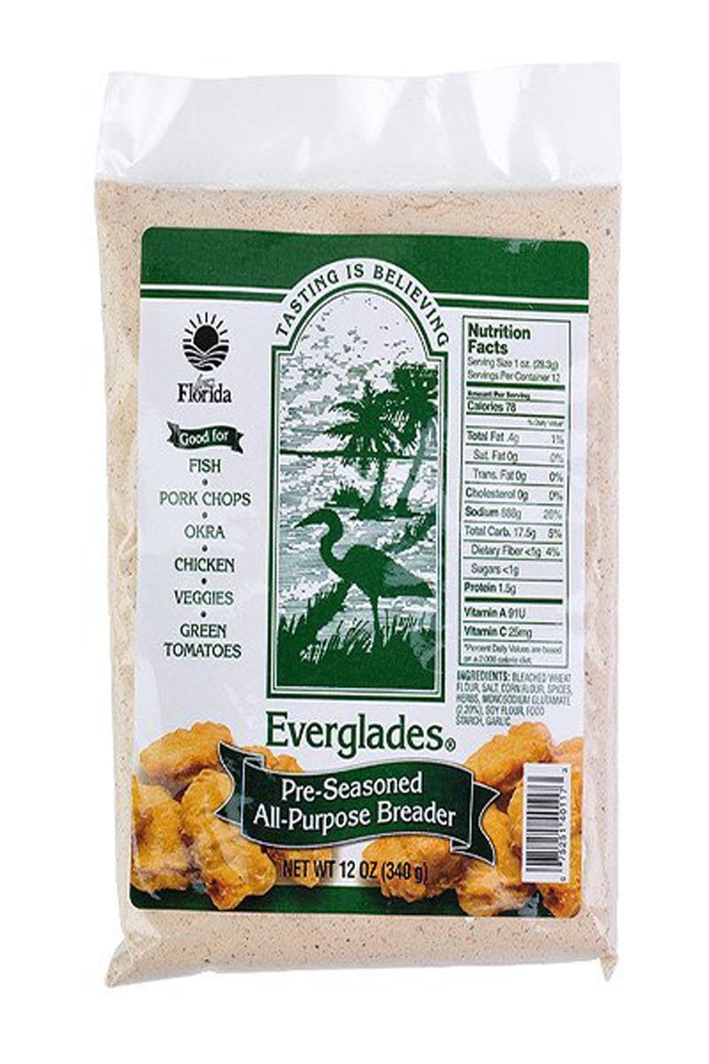 Everglades Pre-Seasoned All Purpose MZF22 Breading Mix - Perfect ...